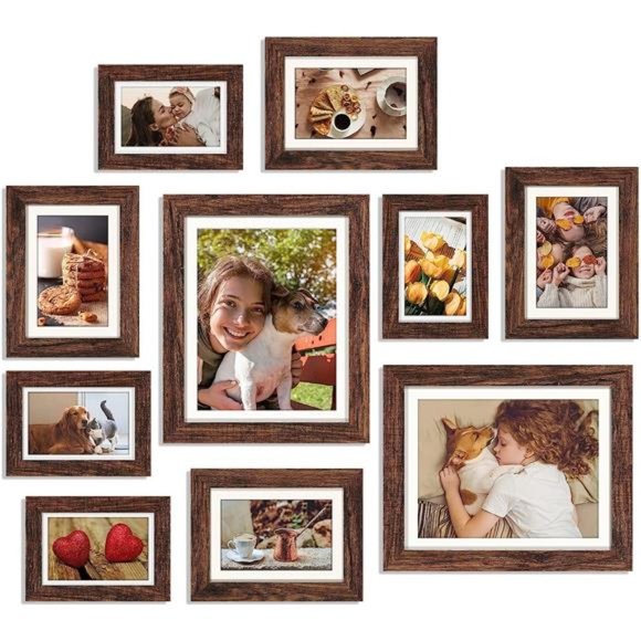 Accents | Picture Frames Collage Wall Decor1 Pack Photo Frame Set For ...